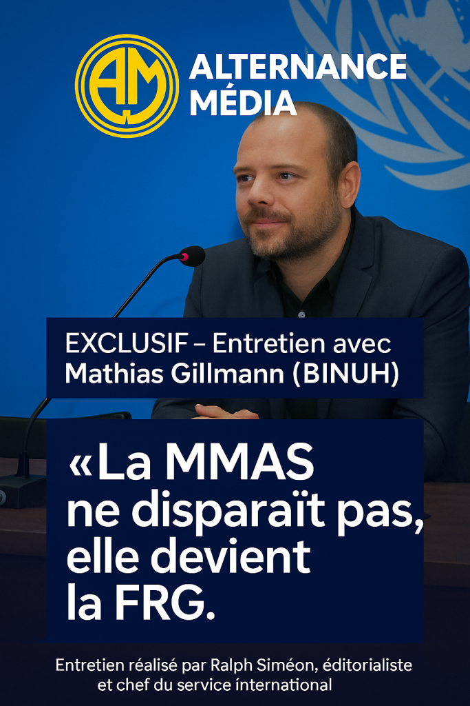Mathias Gillmann (BINUH) clarifie :« La MMAS ne disparaît pas, elle ...